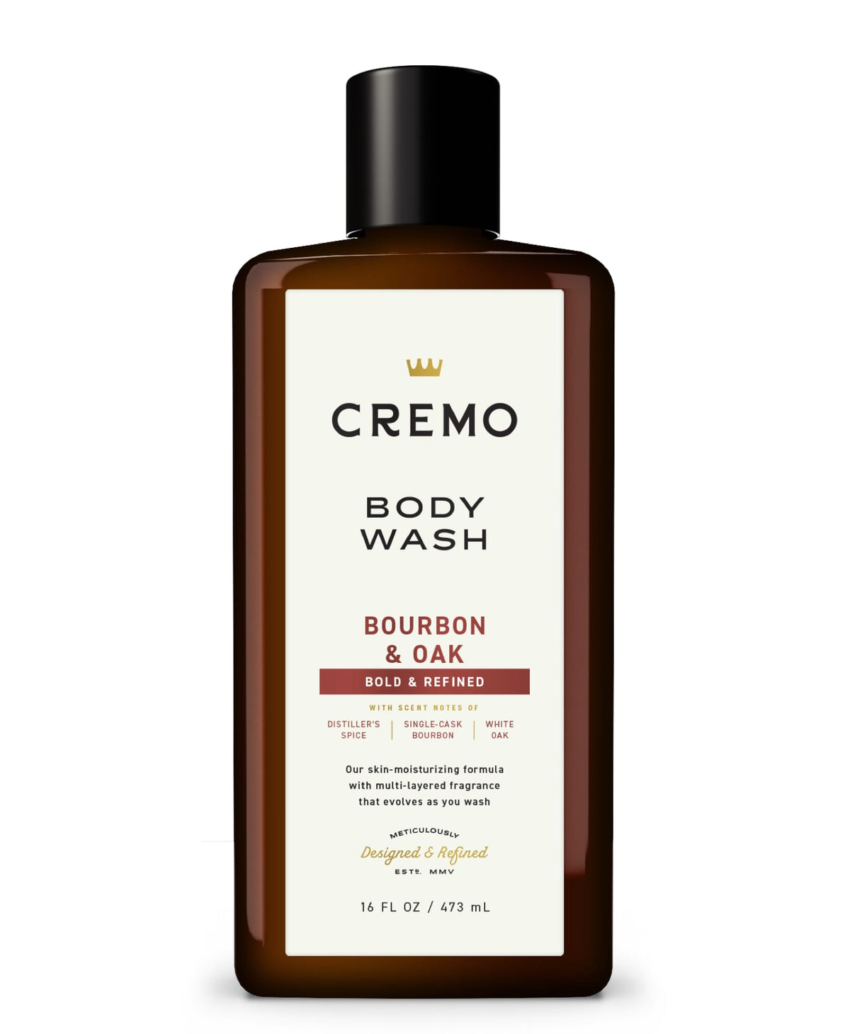 Bourbon & Oak Body Wash for Men | Cremo