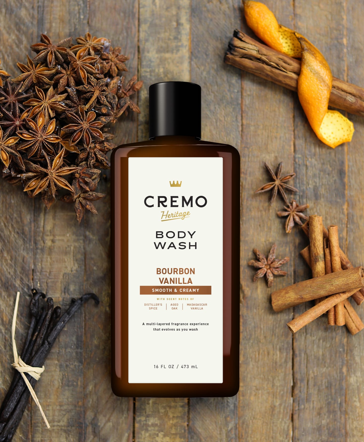 Body Wash -- Bourbon Vanilla