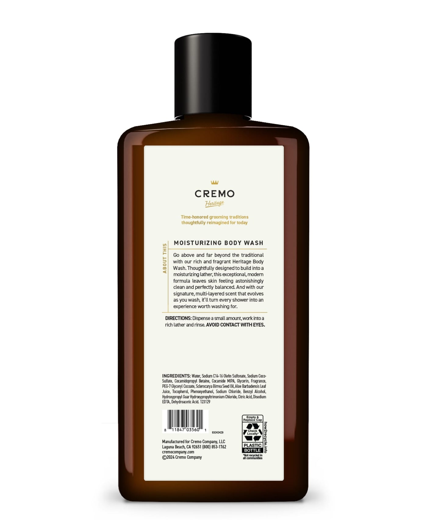 Heritage Red Body Wash