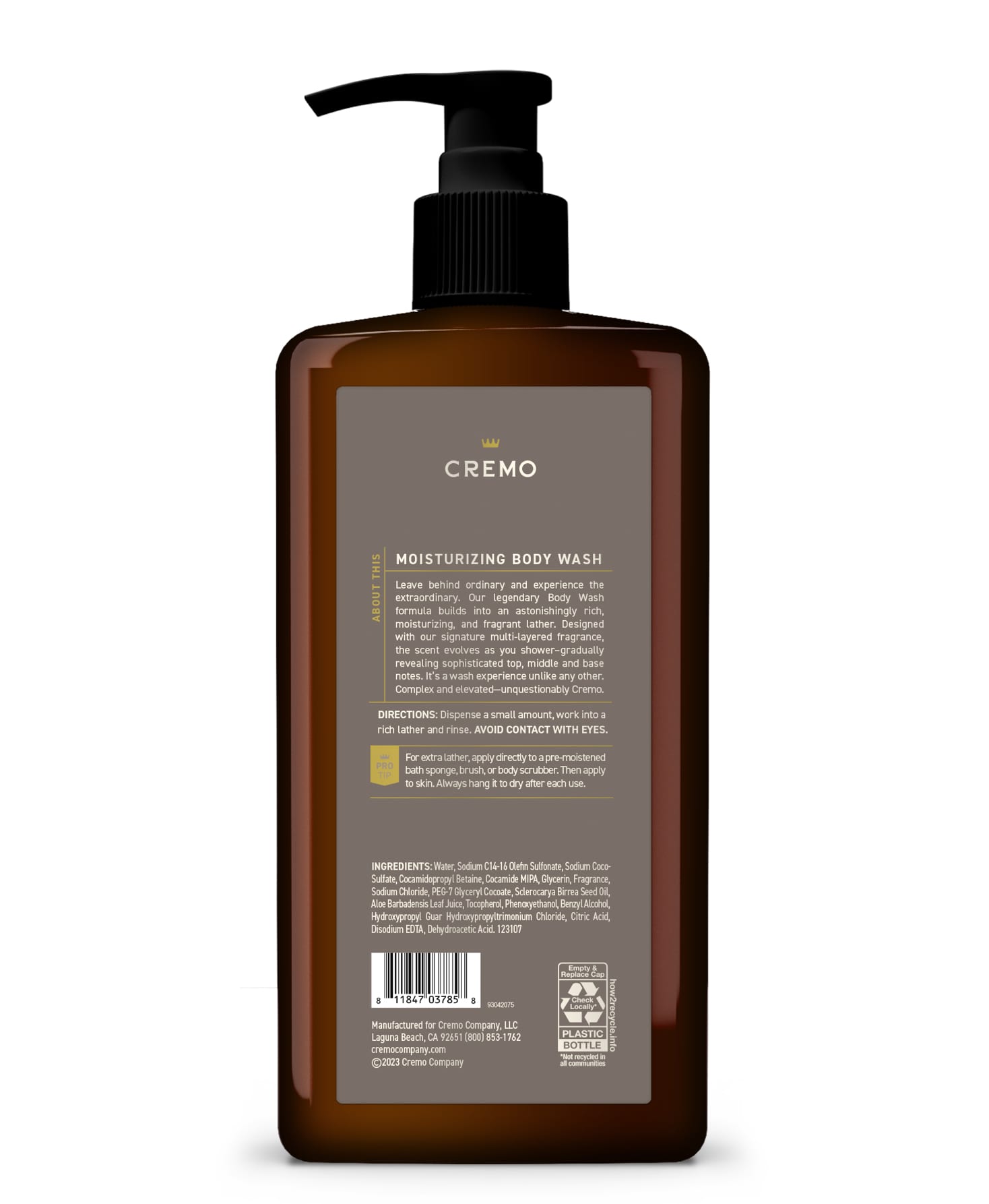 Vintage Suede (Reserve Collection) Body Wash - 32 oz.