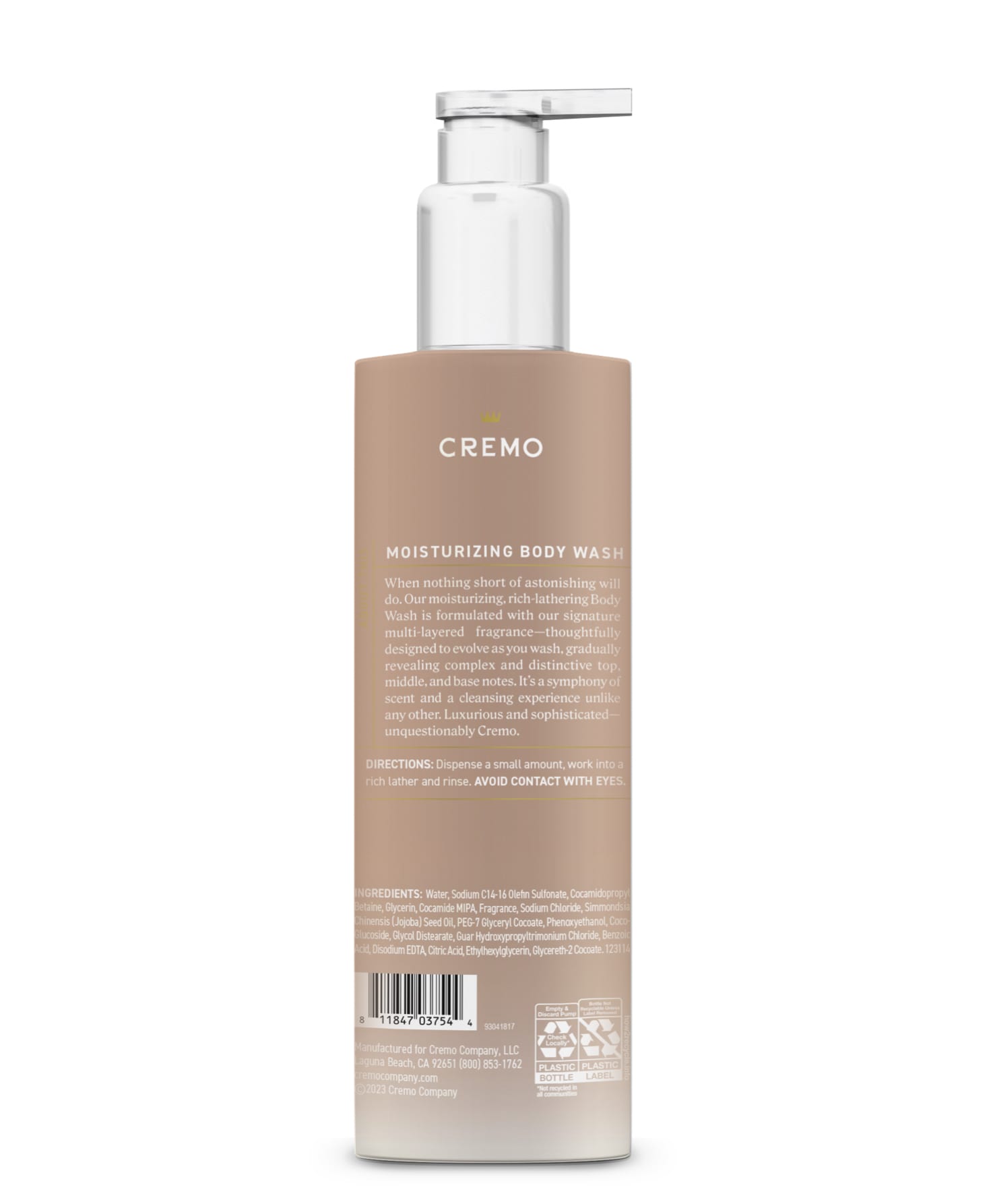 White Jasmine Amber Body Wash