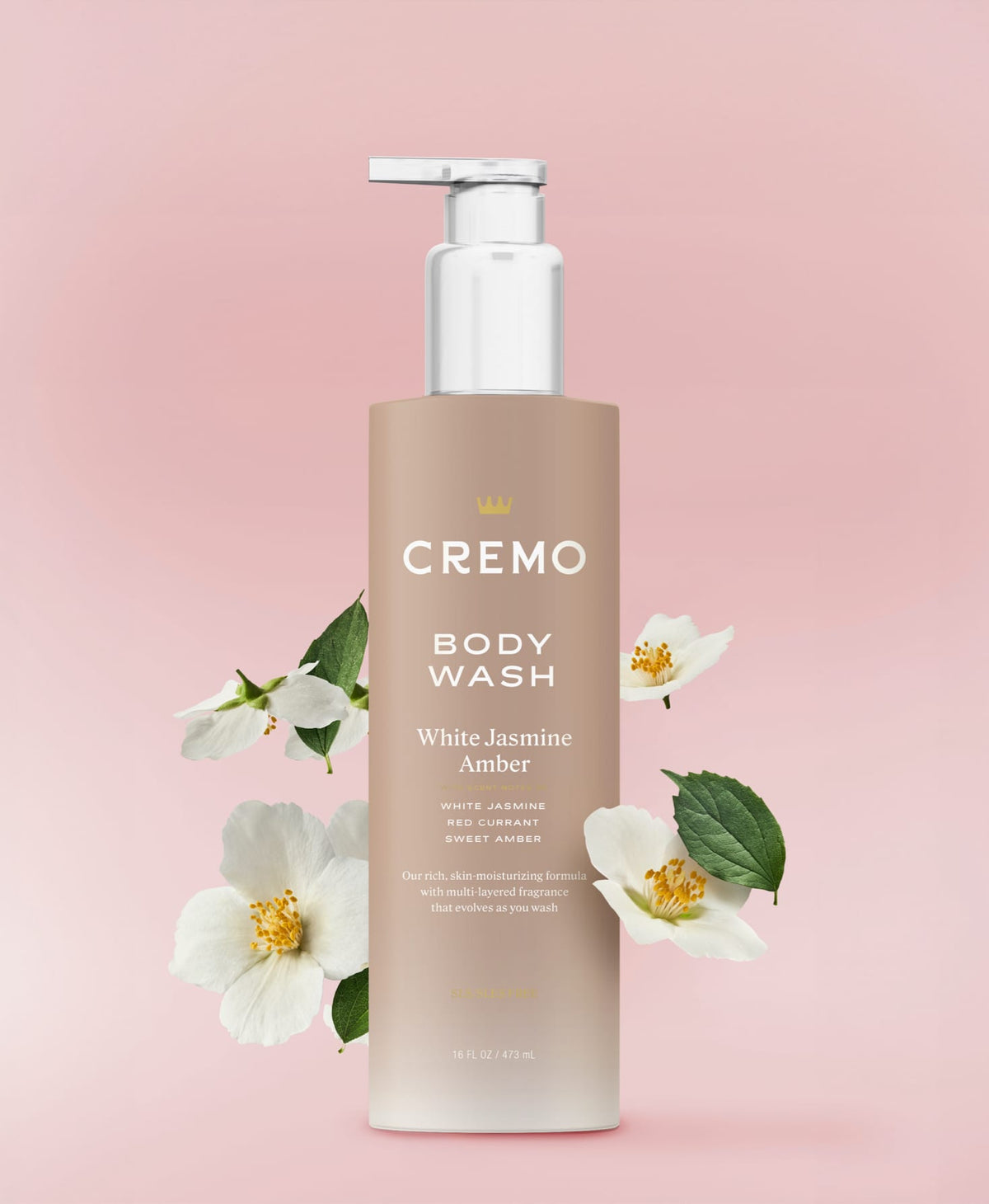 White Jasmine Amber Body Wash