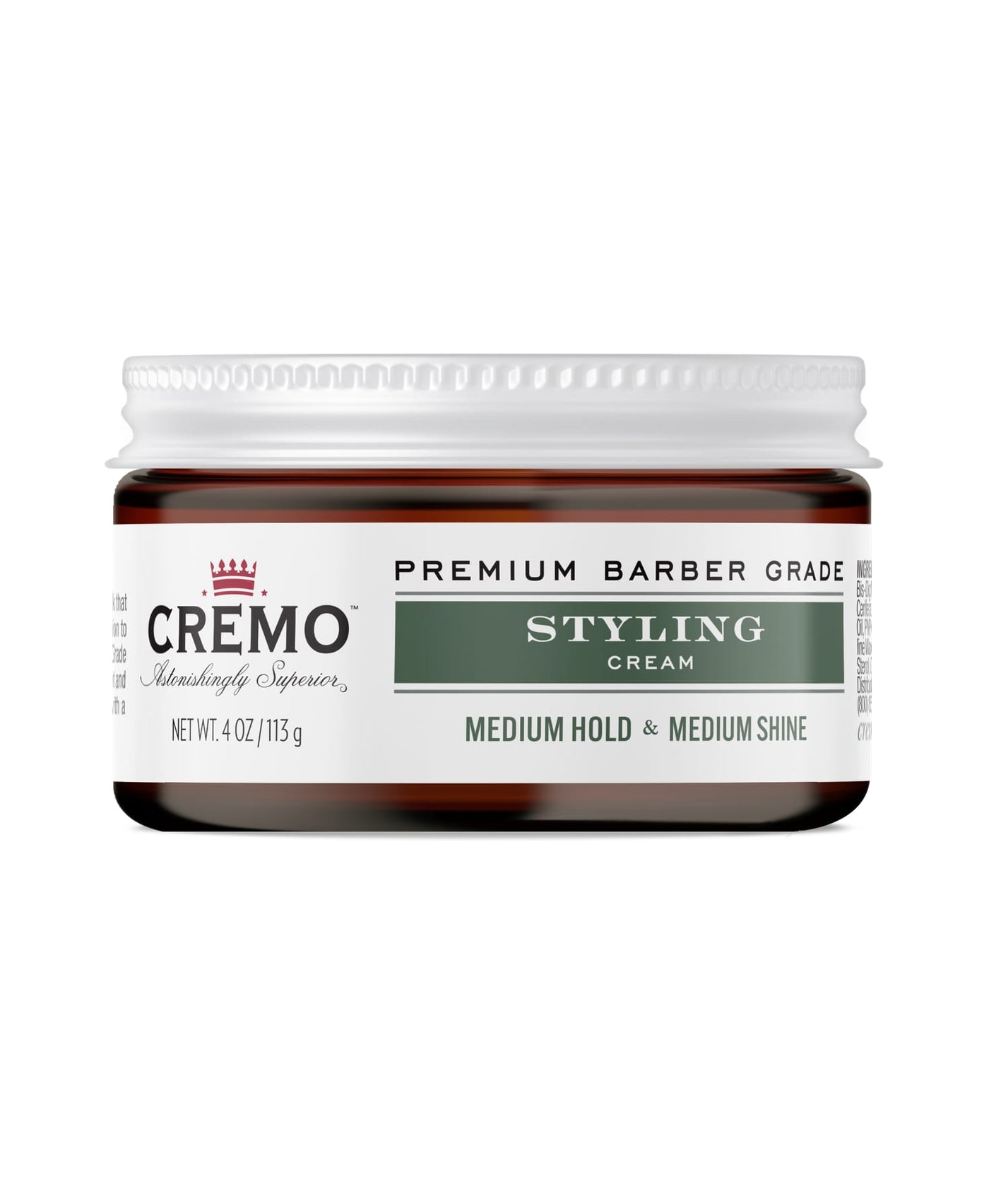 Quality Hair Styling & Shaping Cream for Men - Barber Grade Styling ...