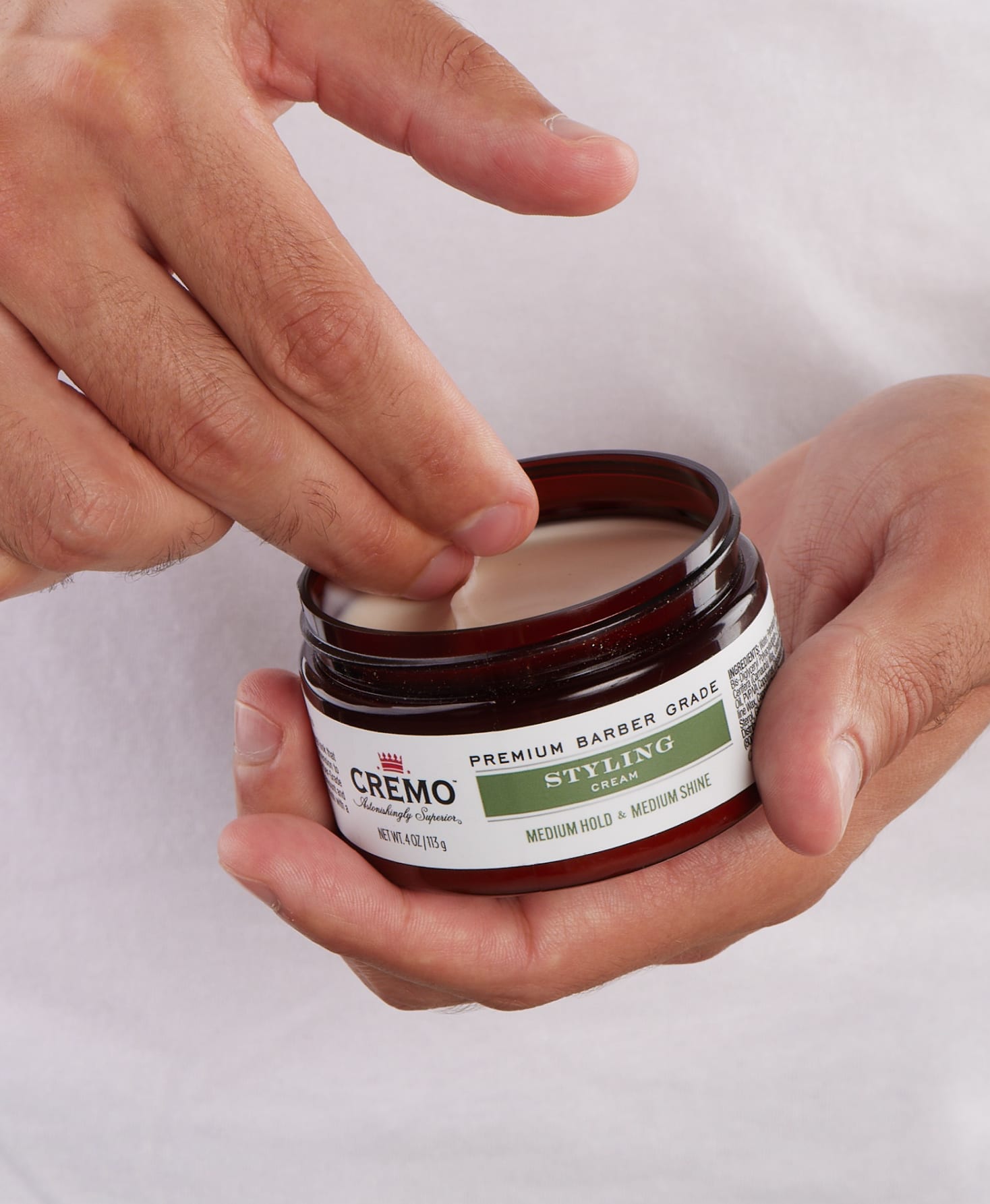 Quality Hair Styling & Shaping Cream for Men - Barber Grade Styling ...