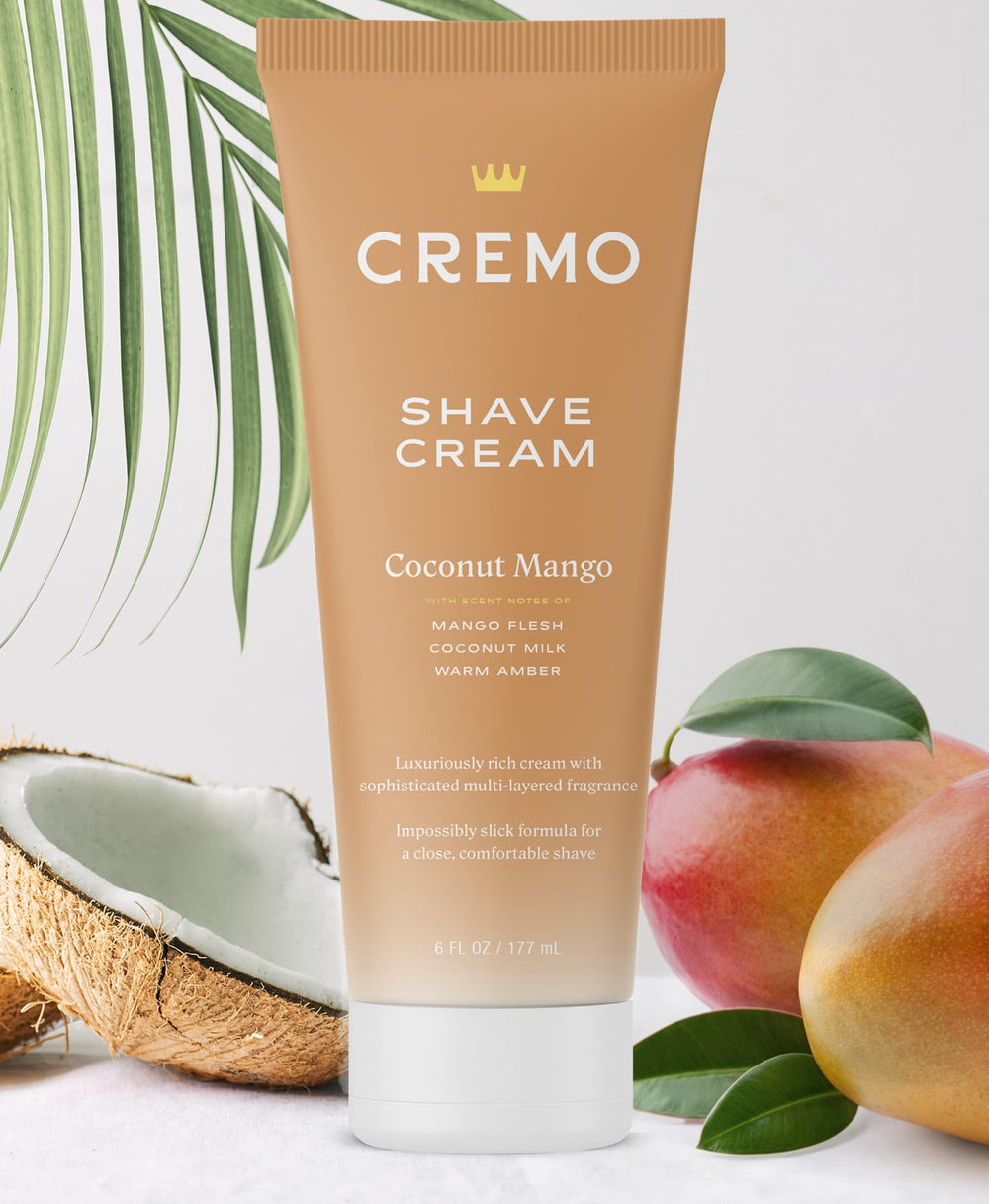 Moisturizing Coconut & Mango Shaving Cream | Cremo