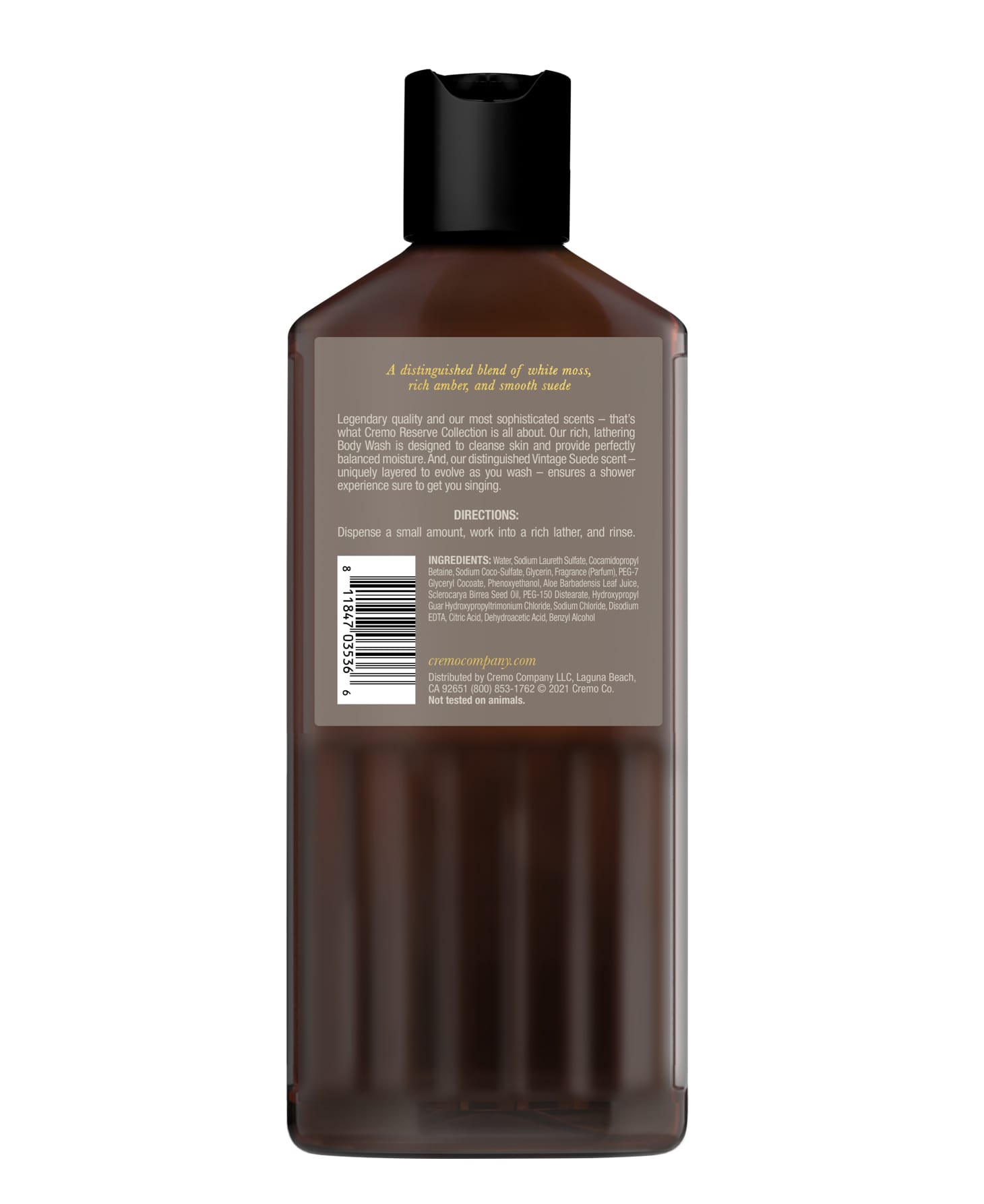 Vintage Suede (Reserve Collection) Body Wash