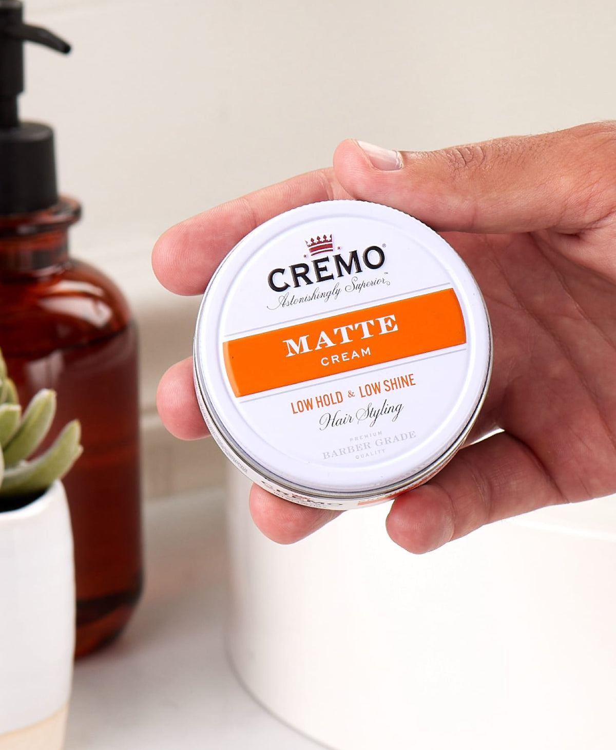 Quality Men's Matte Finish Hair Styling Products - Barber Grade Matte ...