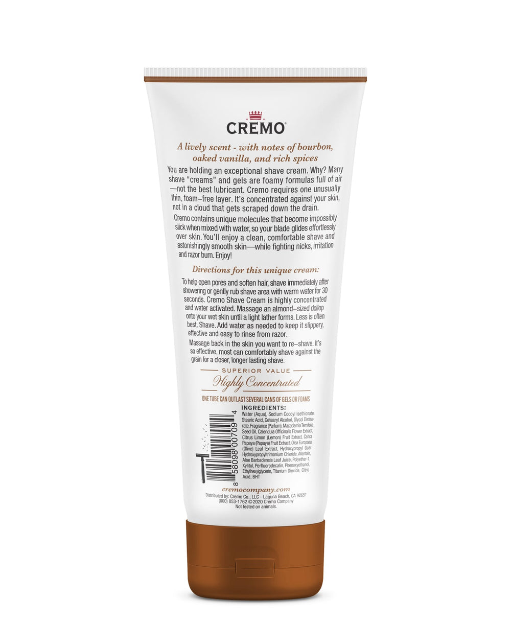 Quality Bourbon Shaving Cream for Men | Cremo