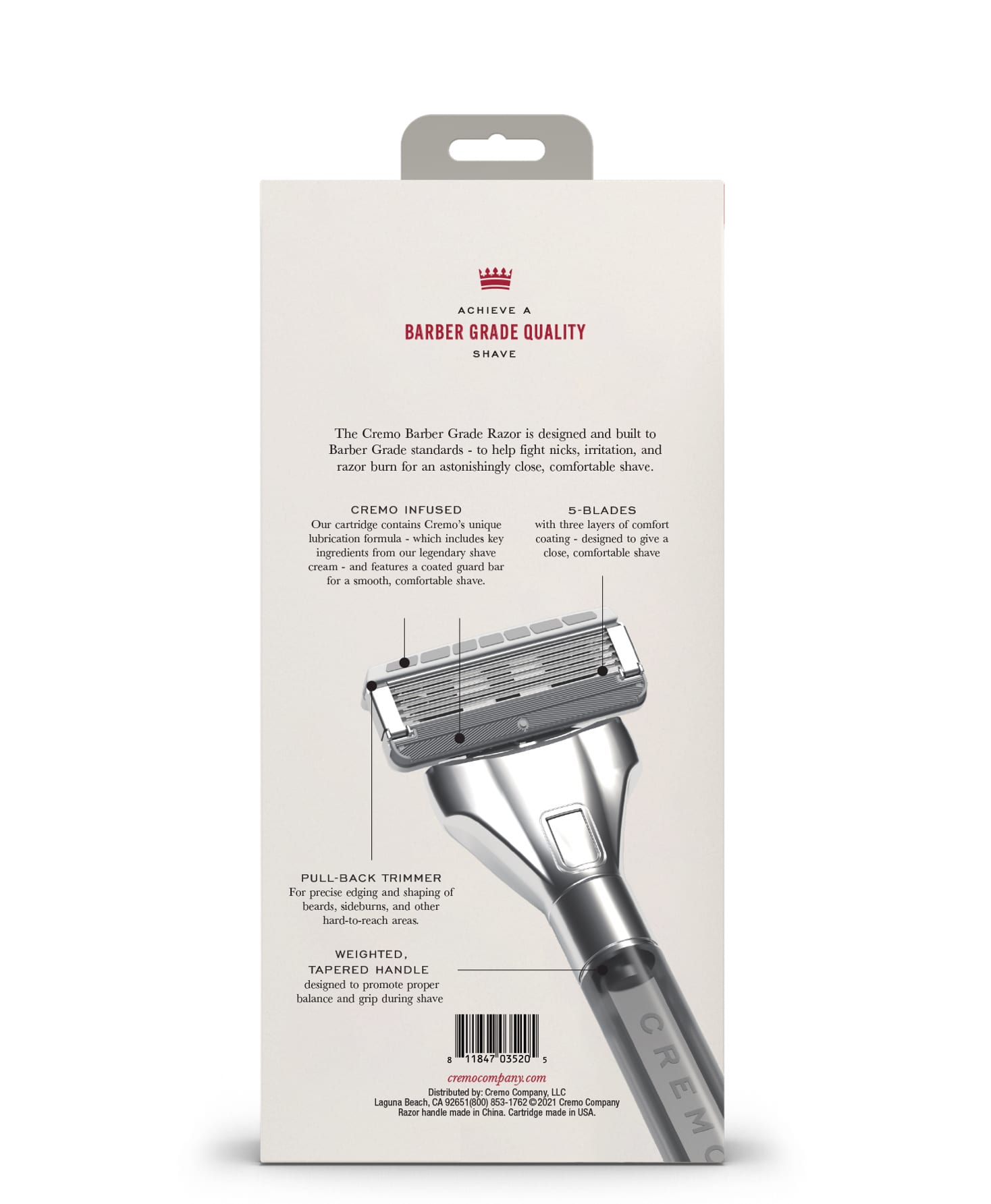 Cremo Barber Grade Razor